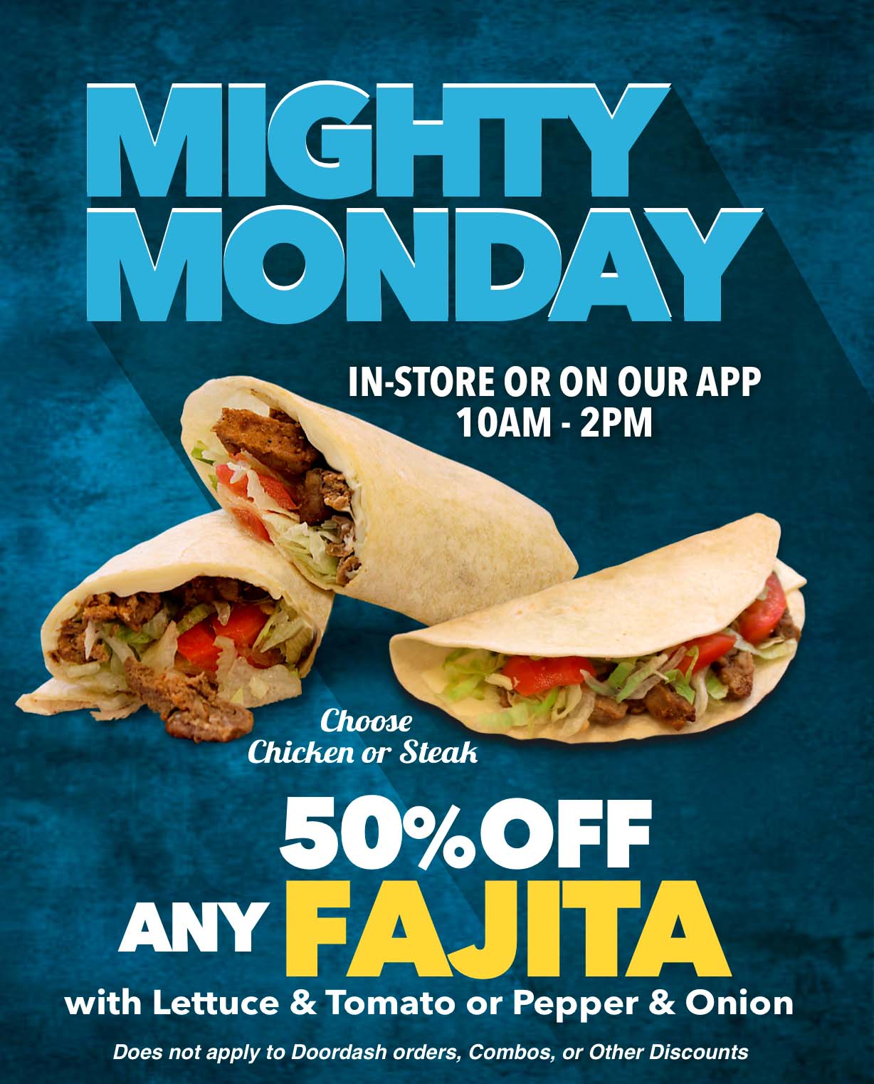 Our Food and Menu - Mighty Taco